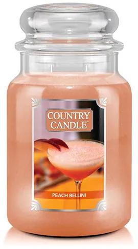 Country Candle Vonná Svíčka Peach Bellini, 652 g