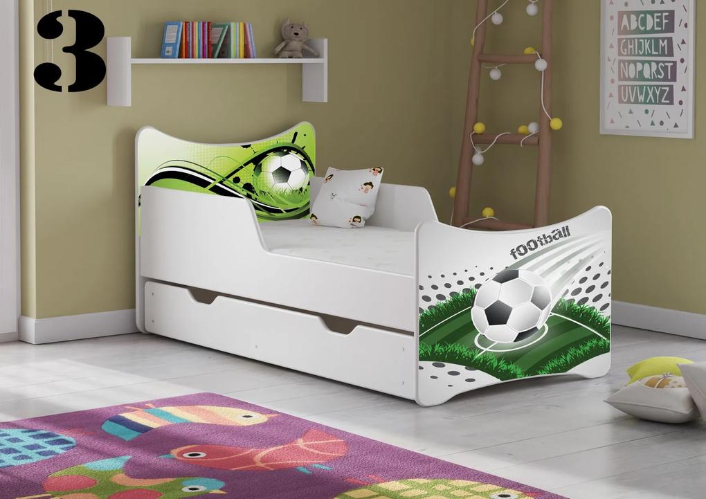 Plastiko Dětská postel Fotbal - 3 - 160x80
