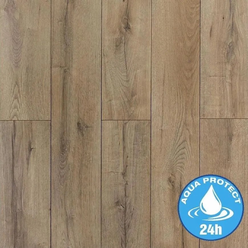 Laminátová podlaha voděodolná Dub Zlatar 8mm AC4 Aqua Parquet Mercado 3282