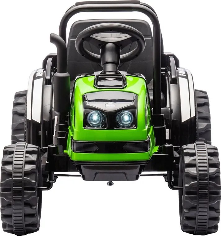 Elektrický traktor s vlečkou Milly Mally Farmer zelený