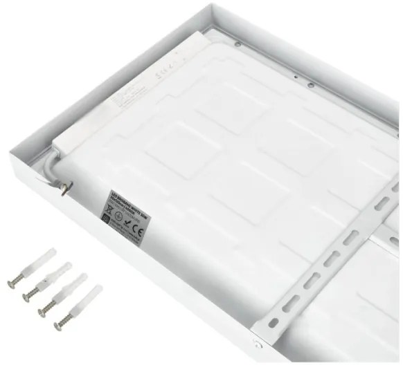 LED Přisazený panel BRISBANE LED/36W/230V 4000K 29,5x119 cm bílá
