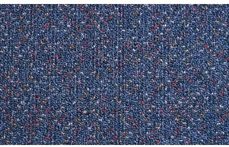 Metrážový koberec Melody 888 Modrá, Šíře role 4m B-Line Kod2142