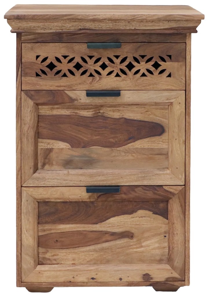 furniture-nabytek.cz - Masiv komoda z dřeva palisandr 55x45x90