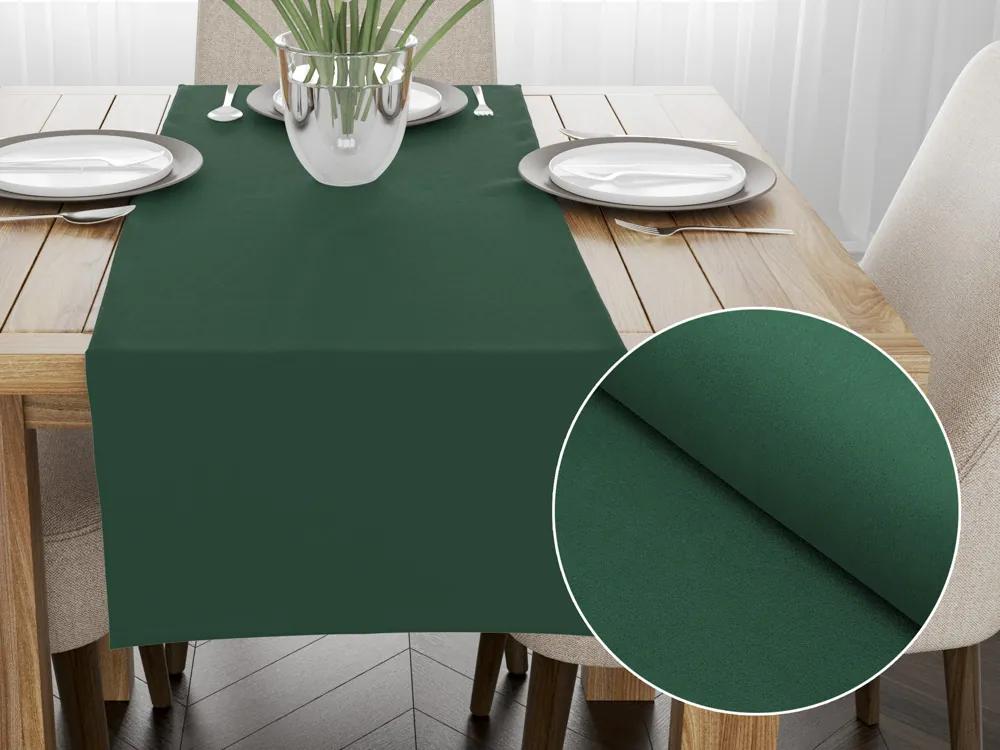 Biante Dekorační běhoun na stůl BKS-412 Zelený 45x140 cm