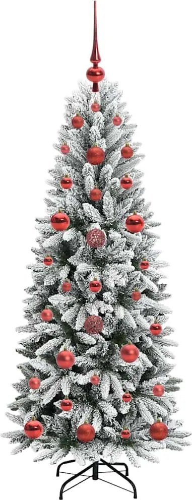 Umělý vánoční stromeček Bílá 120 cm PVC, plast, ocel a PE 3396021