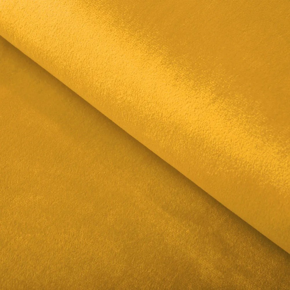 Biante Sametový přehoz na postel Velvet Premium SVP-037 Zlatavě oranžový 140x200 cm