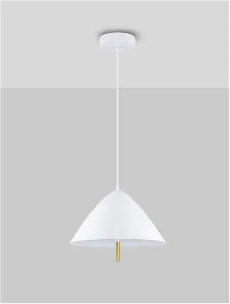 LED bílé designové svítidlo Oros