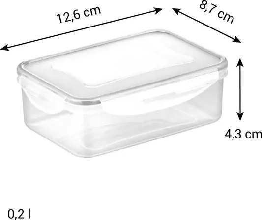 TESCOMA Dóza FRESHBOX 0,2 l, obdélníková