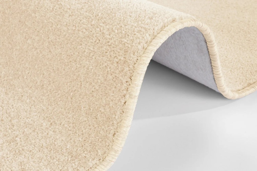 Hanse Home, Kusový koberec Nasty 101152 Creme, 80x200, bílá, chodba / předsíň