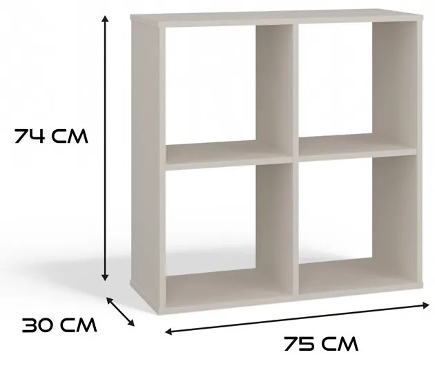 FALCO Regál Manja 2x2 Odstín: Dub artisan