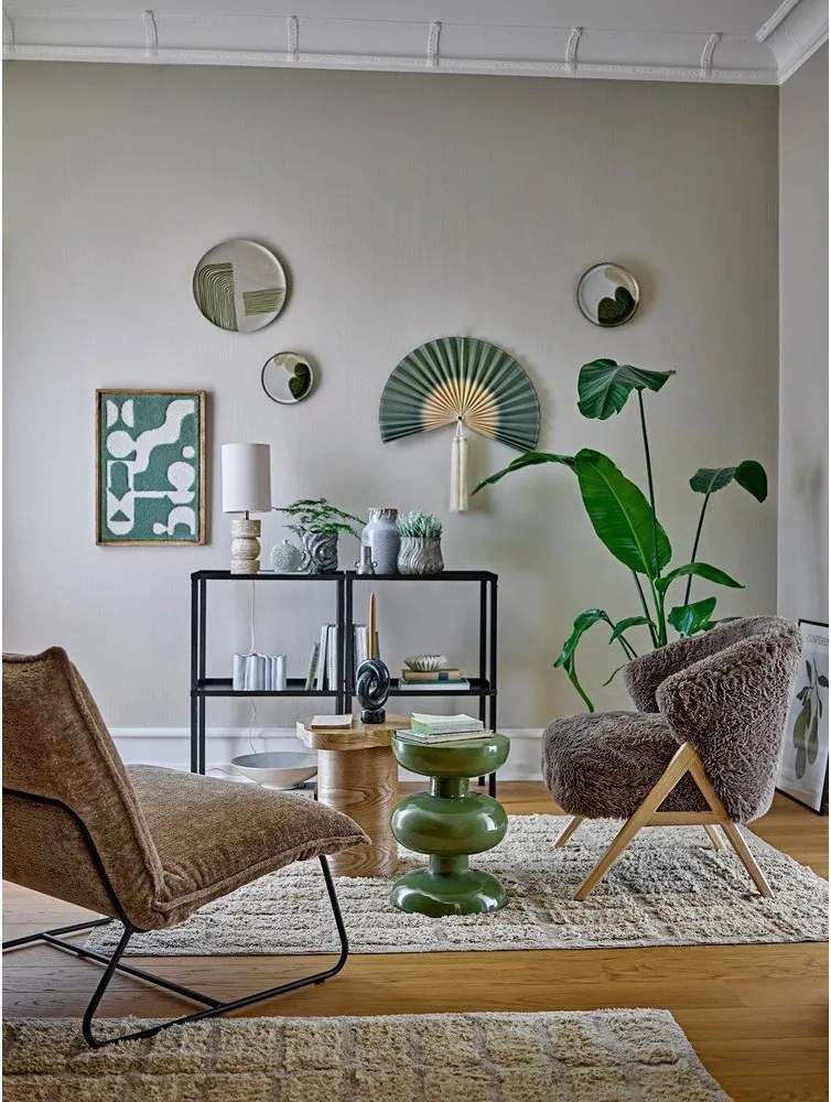 Černý kovový regál 59x90x38 cm Loups – Bloomingville