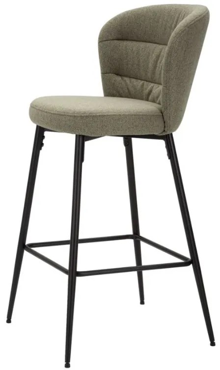 Designová barová židle Bardolph zelená