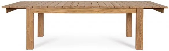 BIZZOTTO Zahradní jídelní stůl ZORRITOS hnědý 220/300x100 cm