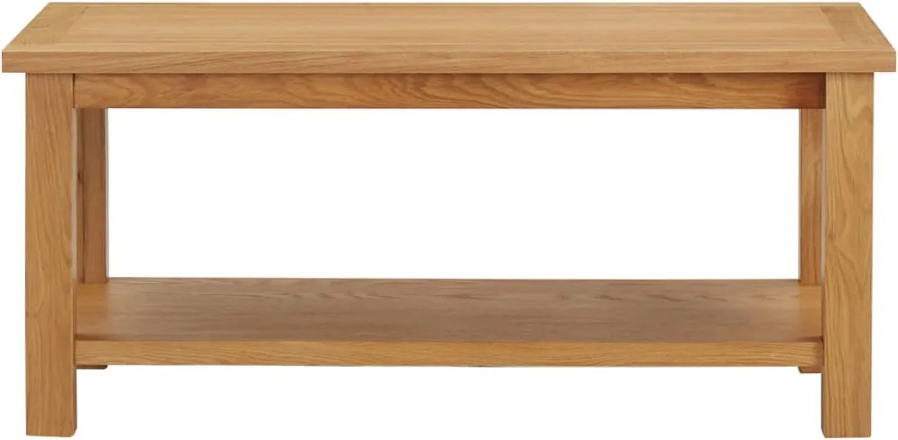 Konferenční stolek Lacorte - masivní dubové dřevo | 90x45x40 cm