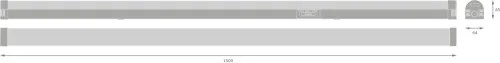 LED svítidlo LEDVANCE Linear Combo 1500mm 27-60W CCT 3000/4000/6500K