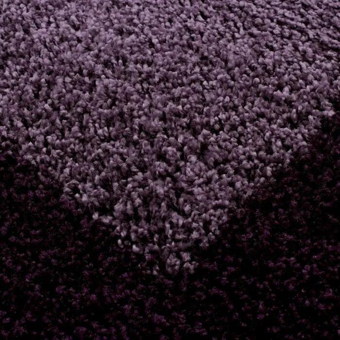 Kusový koberec Life Shaggy 1503 lila (Varianta: 160 x 230 cm)