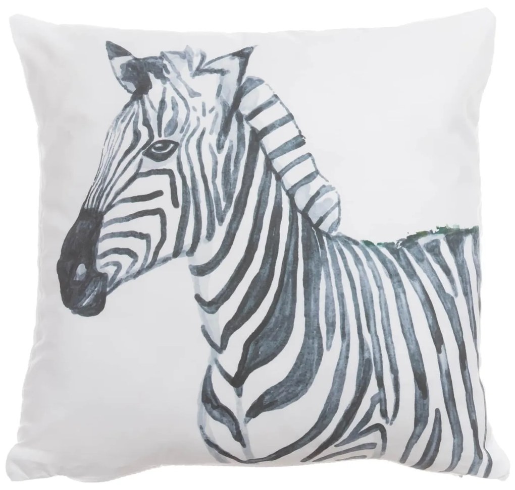 Povlak na polštář 40x40cm RŮZNÉ MOTIVY vzor: zebra