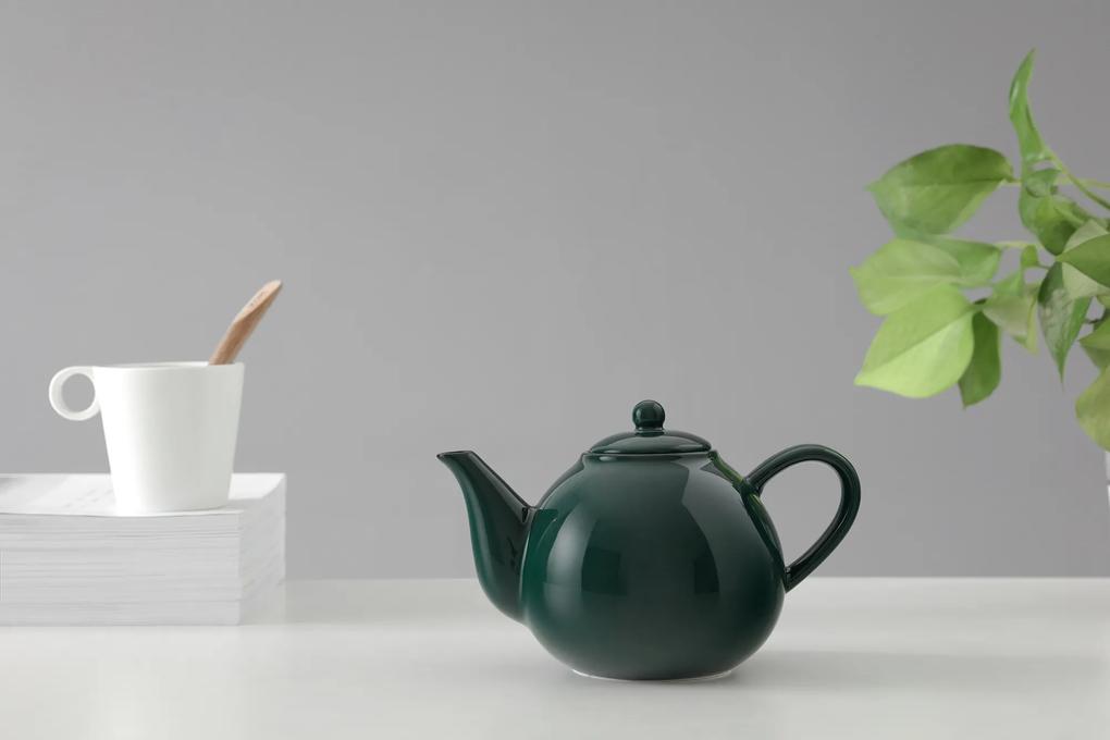 Konvička na čaj Victoria tmavě zelená