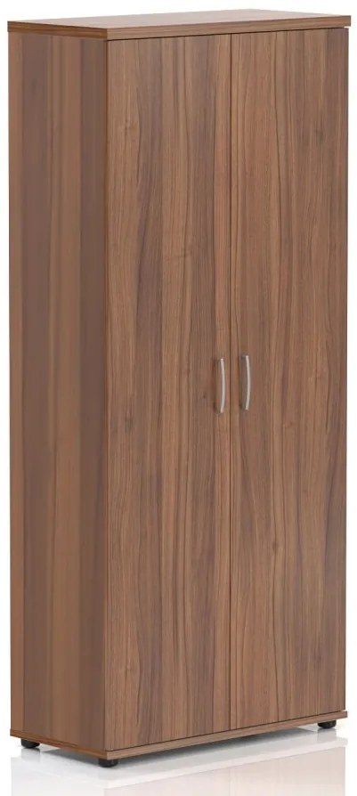 Vysoká šatní skříň Visio 80x38,5x183,5 cm Barva: Ořech