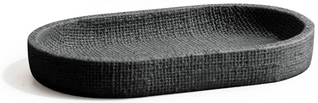 BISK Erga Craft, držák na mýdlo na postavení, černá matná, ERG-08573