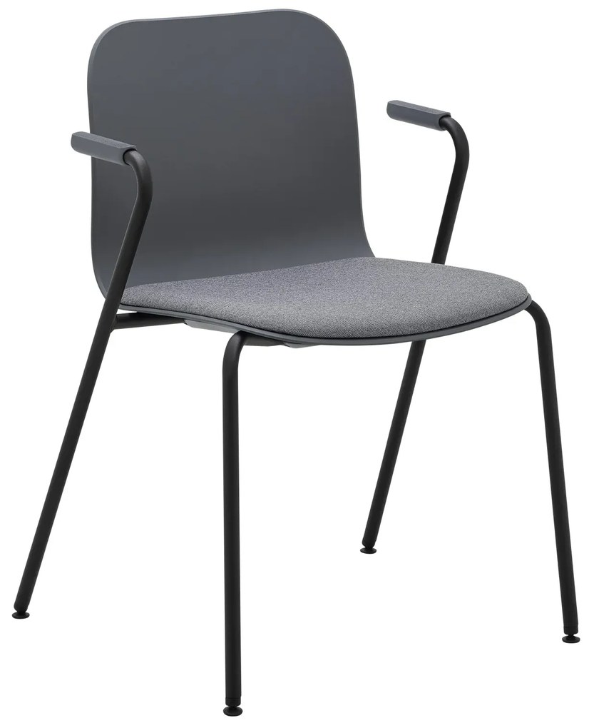 RIM - Židle LAMBDA LA 4002.091 s čalouněným sedákem