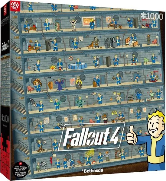 Good Loot Fallout 4 Perk Poster 1000 dílků