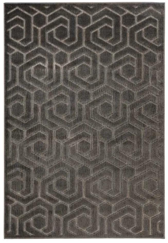 Lalee Kusový koberec Amira 202 Grey Rozměr koberce: 80 x 150 cm