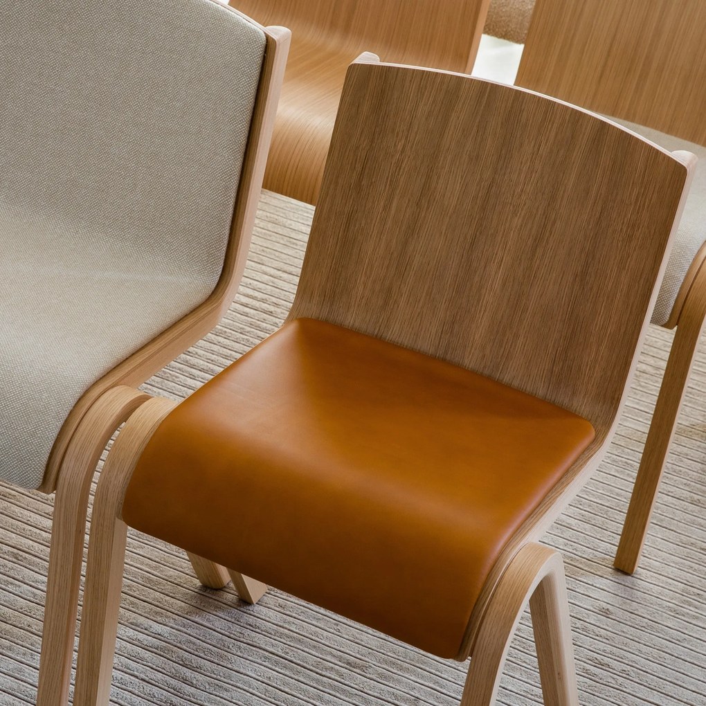 AUDO (MENU) Židle Ready Chair, Natural Oak