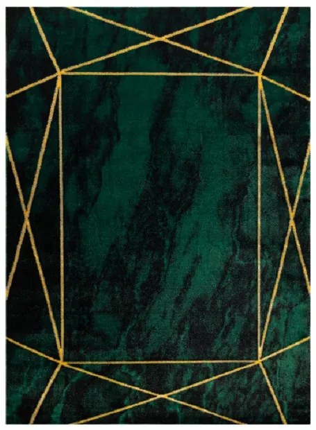 Dywany Łuszczów Kusový koberec Emerald 1022 green and gold - 240x330 cm