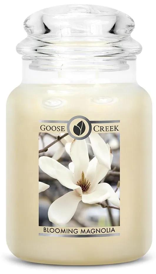 Goose Creek - vonná svíčka Blooming Magnolia (Květoucí magnolie) 680g