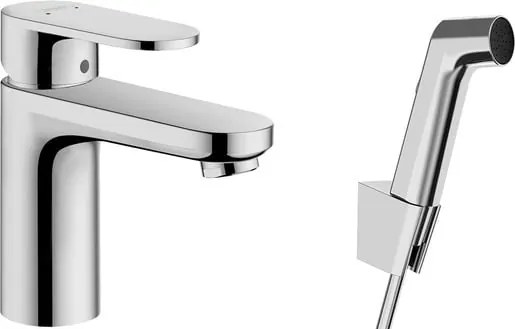 Hansgrohe Vernis Blend umyvadlová baterie s bidetovou sprškou chrom 71215000