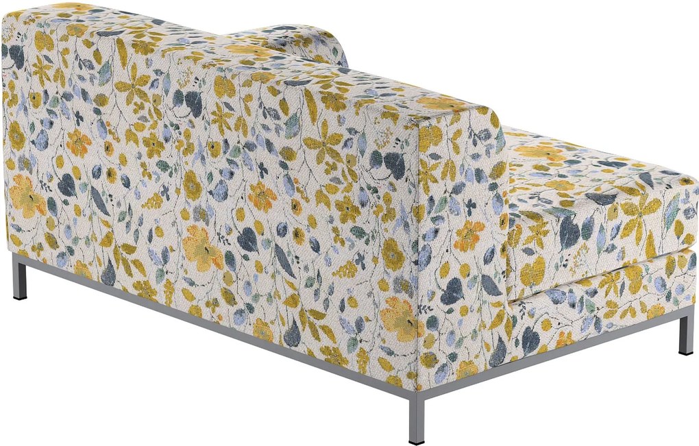 Potah na pohovku IKEA, pravé provevedení Kramfors 2-místná barva žlutá látka pletený vzor, vzorované
