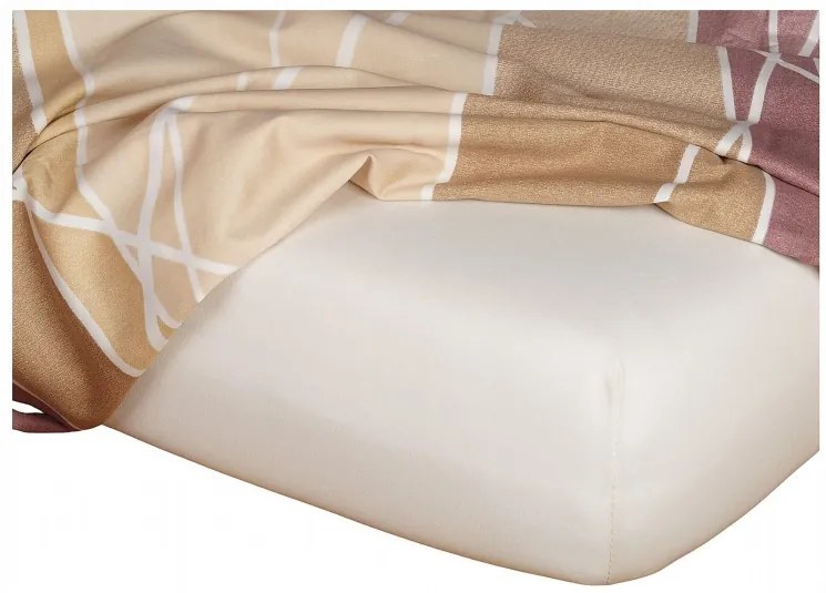 Dadka Jersey prostěradlo banán A  Jersey prostěradlo banán 160x200x20 cm