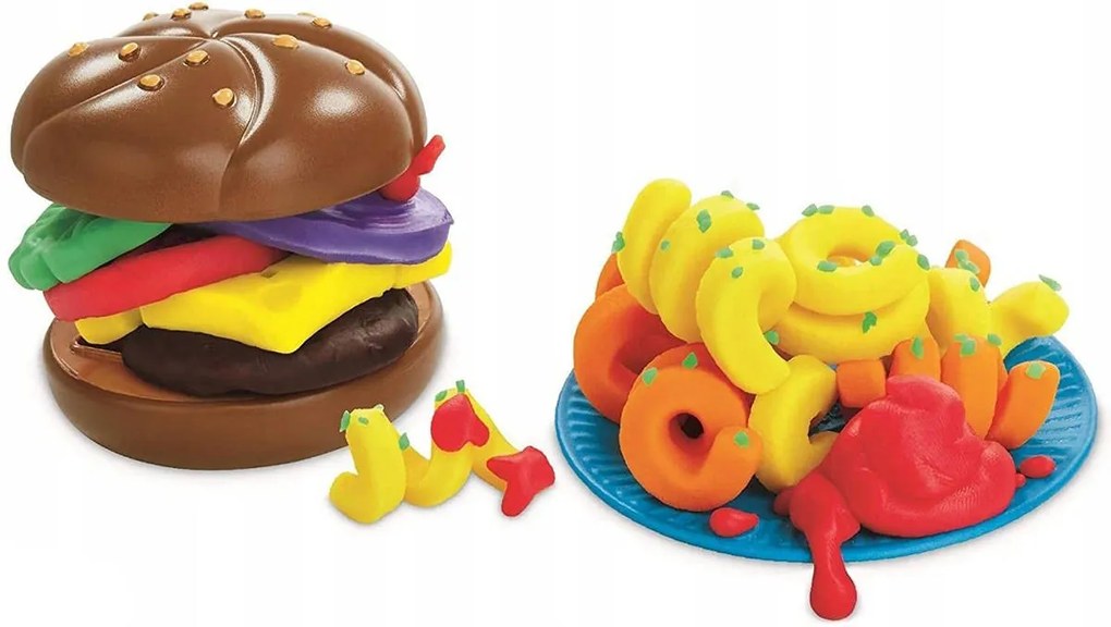 HASBRO PLAY-DOH Hamburger kreativní set modelína s nástroji 14e5472