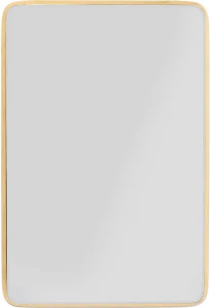 Zrcadlo Jetset Square 94×64 cm - zlaté