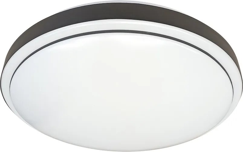 Stropní svítidlo Liria, 1x bílé plastové stínítko, (fi 26cm), b