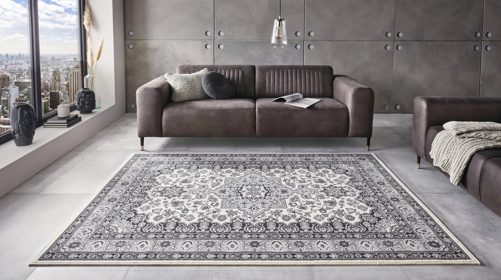 Hanse Home, Kusový koberec Mirkan 104107 Grey, 200x290, šedá, chodba / předsíň