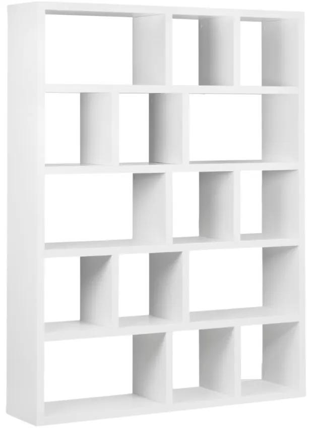 OnaDnes -20% Matně bílá knihovna TEMAHOME Berlin 5 150 x 34 cm