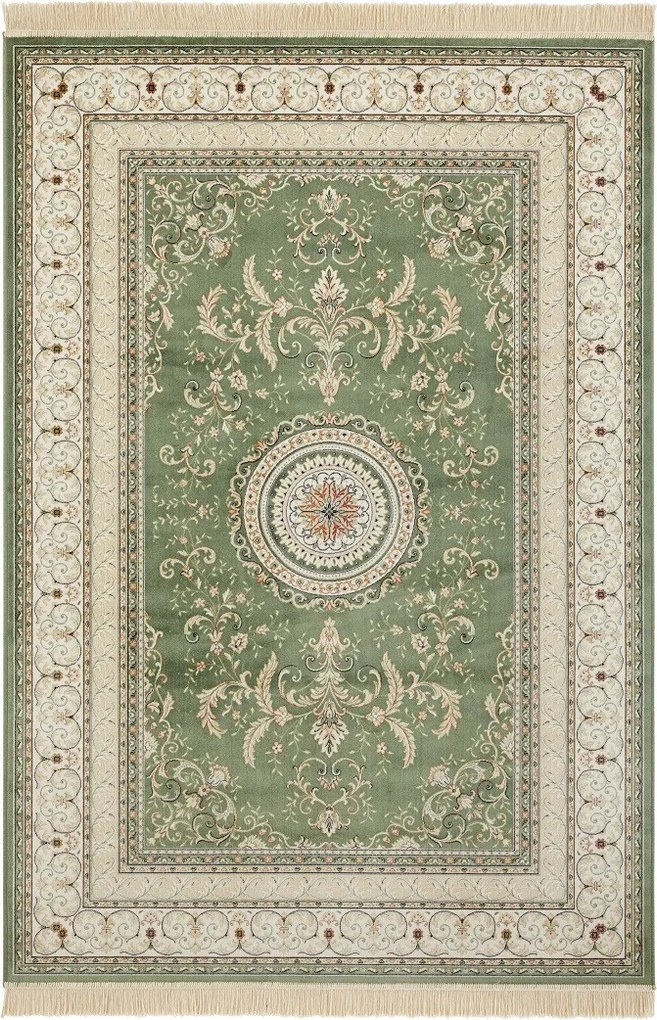 Hanse Home, AKCE: 135x195 cm Kusový koberec Naveh 104372 Green, zelená, chodba / předsíň