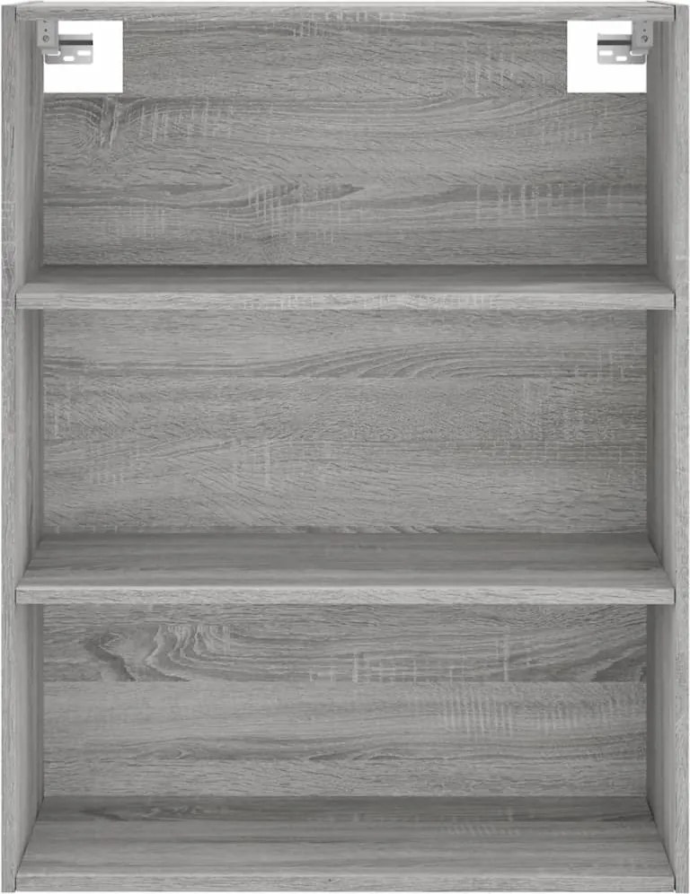 Skříň highboard šedá sonoma 69,5 x 34 x 180 cm kompozitní dřevo 3189955