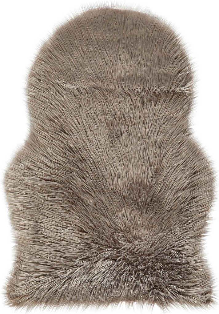XXXLutz UMĚLÁ KOŽEŠINA, 60/90 cm, šedohnědá Boxxx - Kůže - 007821007092