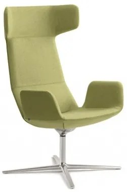 LD seating Designové křeslo FLEXI Lounge FL-XLBR Mechanika houpací mechanismus GALERIE - Čalounění LD seating 2026 LÁTKY 1 / ERA, ONE 2026