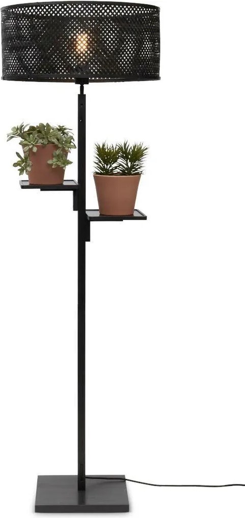 XXXLutz STOJACÍ LAMPA, 50/50/158 cm Good & Mojo - Online Only svítidla - 004315017617