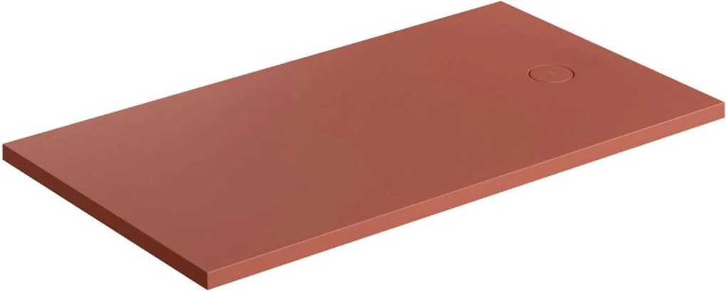 OMNIRES Aquarock M+ - Sprchová vanička 90x140 cm, červená AQUAROCK90-140TE