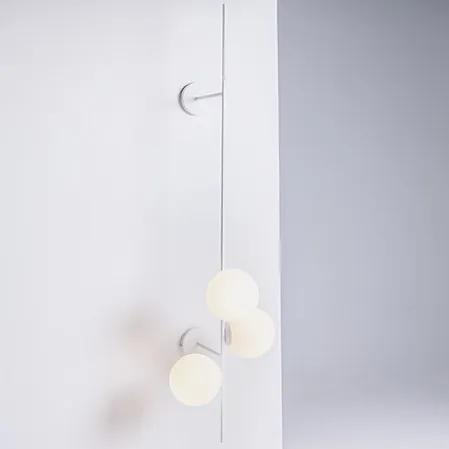 Nástěnná lampa Bobler se dvěma úchyty Barva:: bílá
