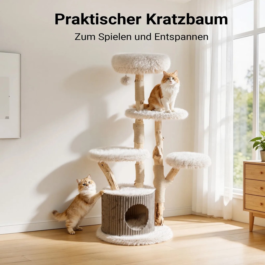 Škrabadlo pro kočky fudajo – 146 cm (66005)
