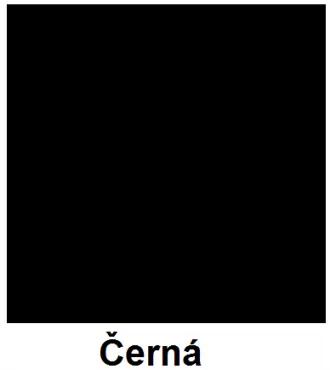 Arkos Šatní skříň Nicole 120 Kombinace barev: Bílá + černá