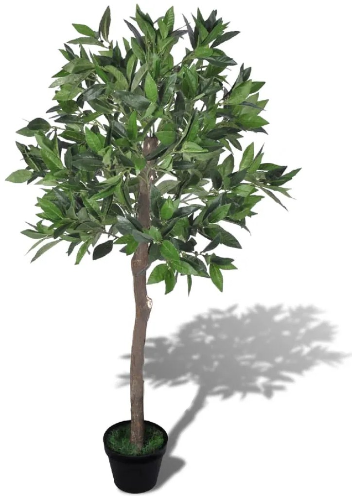 Umělý vavřínový strom v květináči 120 cm 241368