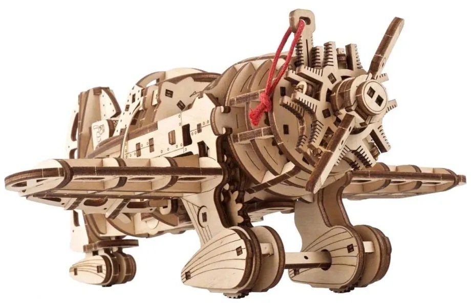 Ugears 3D mechanické puzzle Letadlo Mad Hornet 354 ks