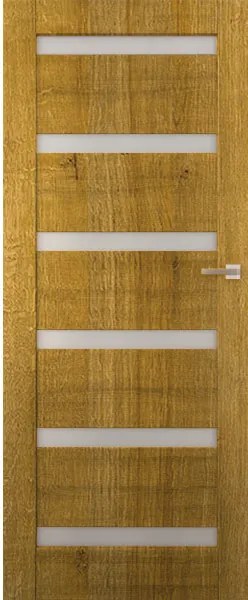 Interiérové dveře vasco doors EVORA model 5 Průchozí rozměr: 70 x 197 cm, Orientace dveří: Levé dveře, Dekor: Bílá